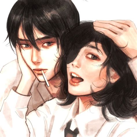 Hayakawa Aki And Himeno Chainsaw Man Drawn By Moon Mewnbyul Danbooru