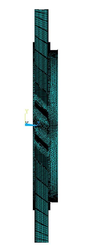 Substructure Model Of Two Stage Blisk A The First Stage Substructure