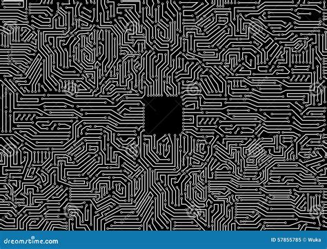 Circuit Board Texture Stock Illustration Illustration Of Microcircuit 57855785