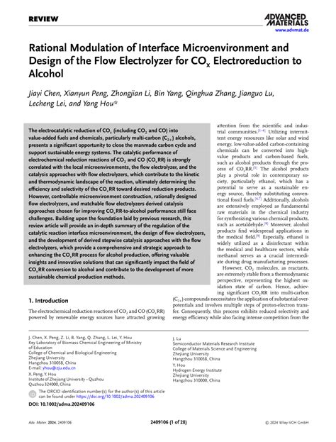 rational modulation of interface microenvironment and design of the