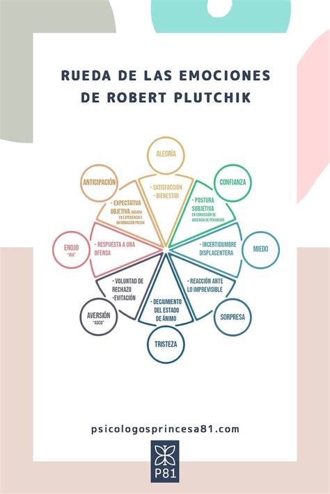 La Rueda De Las Emociones De Robert Plutchik Pie Chart Chart