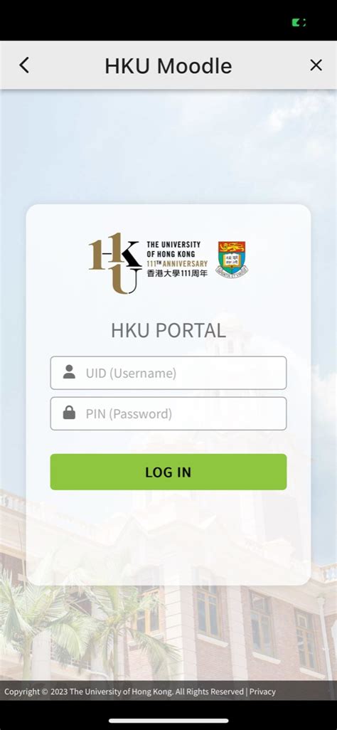Access Moodle On Hku App Information Technology Services