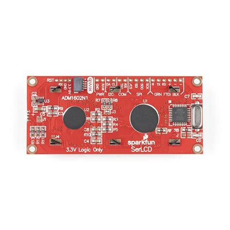 SparkFun 16x2 SerLCD RGB Text Qwiic Opencircuit