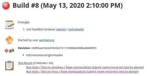 Github Wentwrongexperiments With Jenkins Example Of Integration