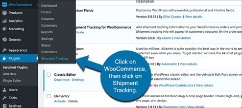 How To Use Advanced Shipment Tracking For Woocommerce In Wordpress Greengeeks