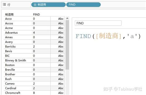 【tableau函数宝典】字符串函数 知乎