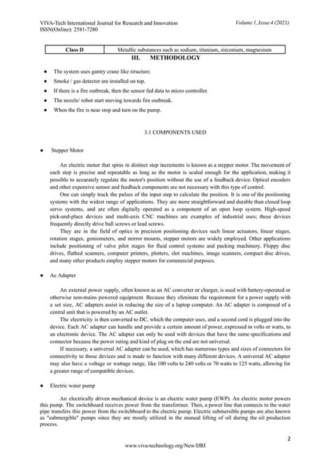 Iot Based Fire Extinguisher System With Iot Pdf