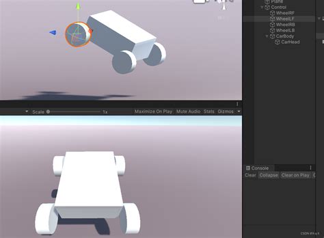 Unity 制作小汽车跑起来unity做一个小汽车 Csdn博客