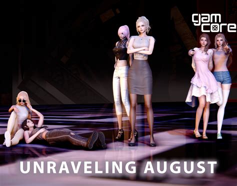 Unraveling August Strip Sex Simulator Hentai Game Porn Games
