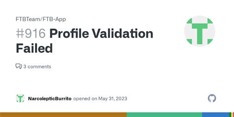 Profile Validation Failed Issue FTBTeam FTB App GitHub