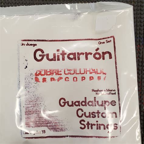 Guitarron Strings Copper Us Music Store