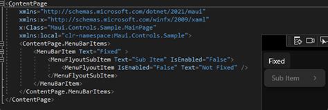 IsEnabled Currently Unsettable On MenuFlyoutItem And MenuSubFlyoutItem Issue 11767 Dotnet