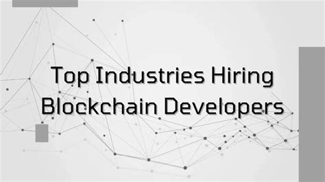 How Many Blockchain Developers Are There In The World Tech Info Lover