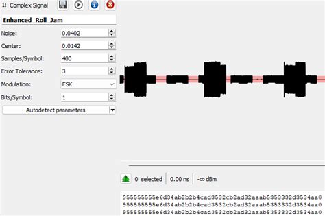 Key Fob Message Recorded While Jamming With Known Noise Source Download Scientific Diagram