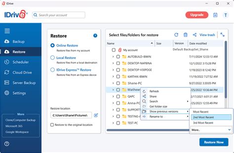FAQs On Online Backup Via IDrive Windows Application
