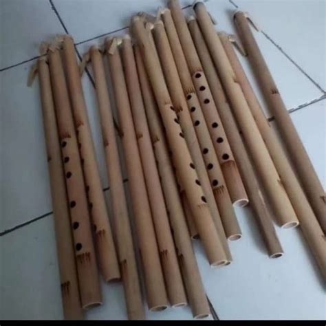 Promo Suling Seruling Bambu 6 Lubang Laras Mandalungan Diskon 23 Di Seller Qeira Store