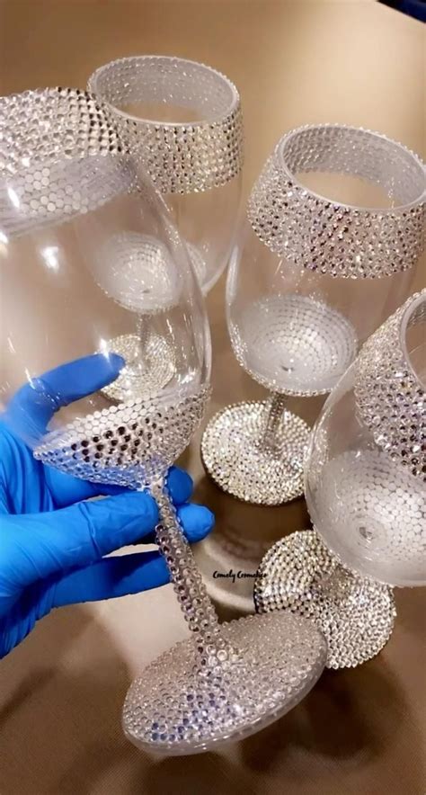 Diy Personalized Glitter Wine Glasses 5 Steps Artofit