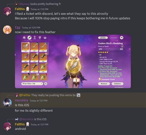 Remove The Remix Button On Mobile Discord