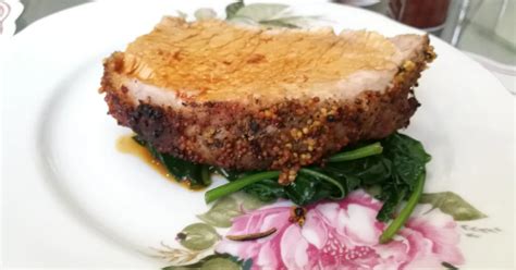 Свинина в духовке с горчицей 243 ккал рецепт с фото пошаговый от Александр директор Овкусе