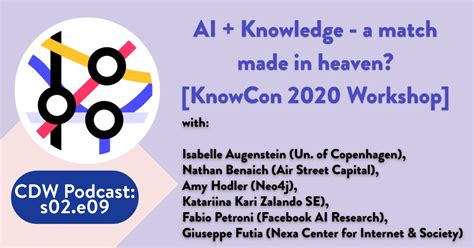 Connected Data World Ai Knowledge A Match Made In Heaven