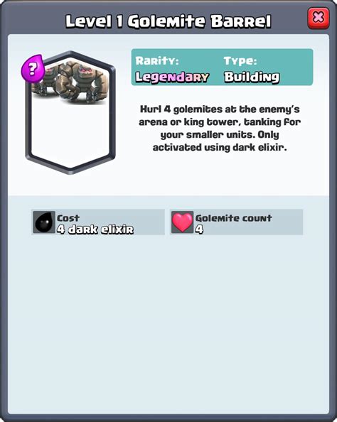 To Go Along With The Dark Elixir Pump I Just Posted Rclashroyale