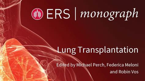 European Respiratory Society On Linkedin The Ers Monograph On Lung