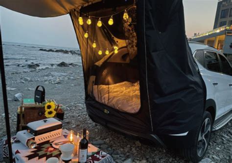 카니발로 차박 준비물 커튼 테이블 텐트 네이버 블로그