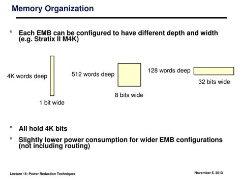 Ppt Ece 636 Reconfigurable Computing Lecture 16 Power Reductions