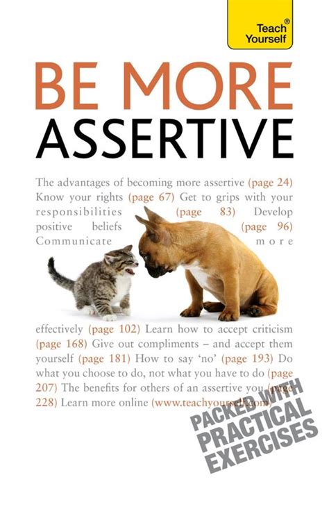 Be More Assertive Teach Yourself Books N Bobs