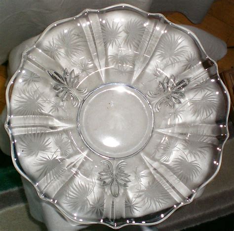 Vintage Fostoria Glass Baroque Lido Etched Bowl 4713388678