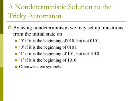 nondeterministic finite automata ppt download