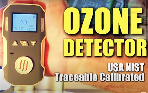 Ozone Detector Portable Ozone Analyzer Multifunctional Intelligent O3