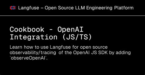 Cookbook Openai Integration Js Ts Langfuse