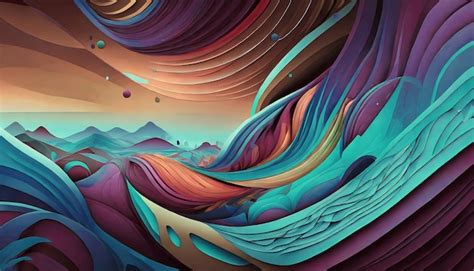 Premium Photo Colorful Abstract Geometric Background