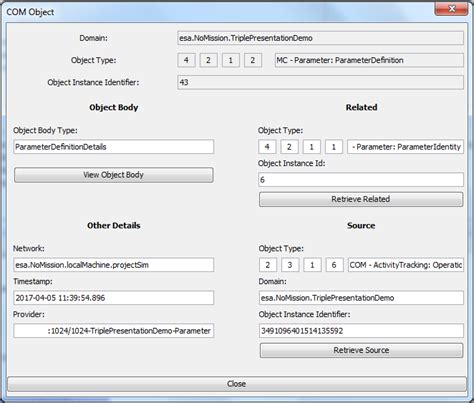 An Instance Of A ParameterDefinition COM Object Displayed On The Download Scientific Diagram