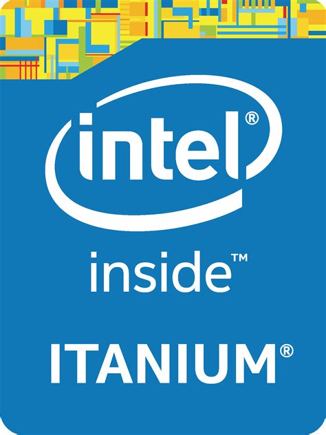 Intel Inside Itanium Logo In Png Svg Vector Format Free Download