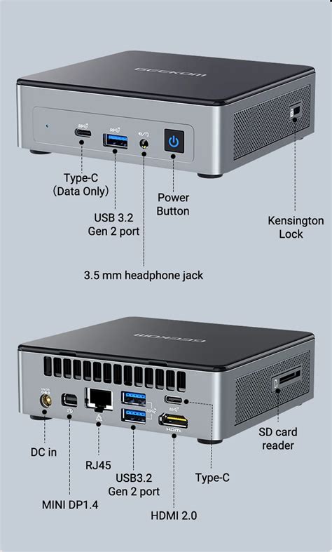 Geekom Mini Air12 Mini Pc 12th Gen Intel Geekom