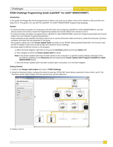 Pdf Stem Challenge Programming Guide Labview™ For Lego Dokumentips