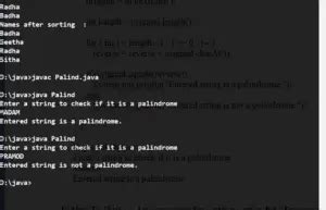 Write A Java Program To Check Whether Given String Is A Palindrome Or Not