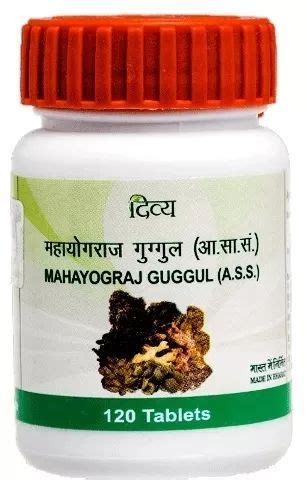 Divya/Patanjali, Махайогарадж Гуггул (Mahayograj Guggul), 120 таб ...