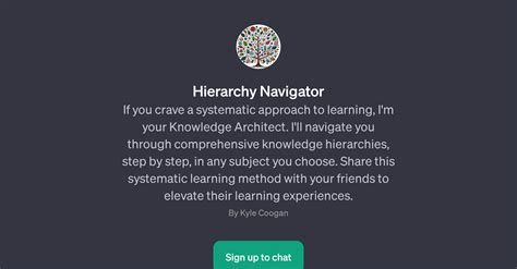 Hierarchy Navigator Structured Learning Taaft