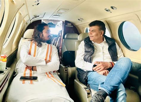 Manoj Tyagi On Linkedin Pujya Abhay Das With Manoj Tyagi