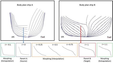 Morphing Through Interpolation And Extrapolation At Station 05 Download Scientific Diagram