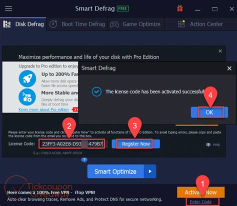 Iobit Smart Defrag Pro 10 Giveaway License Key 2025