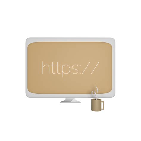 3d Render Computer Front View 11300014 Png