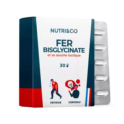 Complément Alimentaire Fer Bisglycinate En Gélule Bienfaits Avis Et