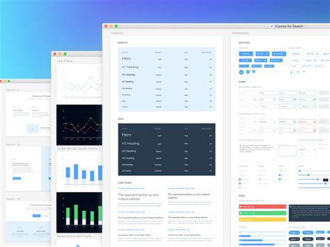 Frames Ui Kit Sample Sketch Freebie Download Free Resource For Sketch