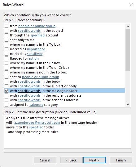 Outlook Rule For On Behalf Of Emails Alexs Engineering Blog