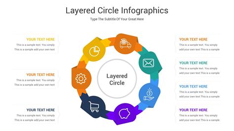 Layered Circle Diagrams Powerpoint Template Powerpoint Templates