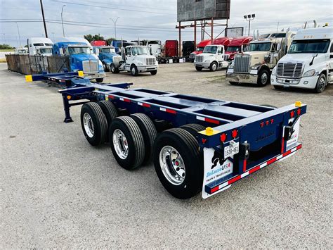 2026 De Lucio Usa 4020 Extendable Chassis Container Chassis For Sale Edinburg Tx Ct4020